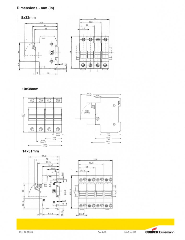 EATON CH Series datasheet page 4