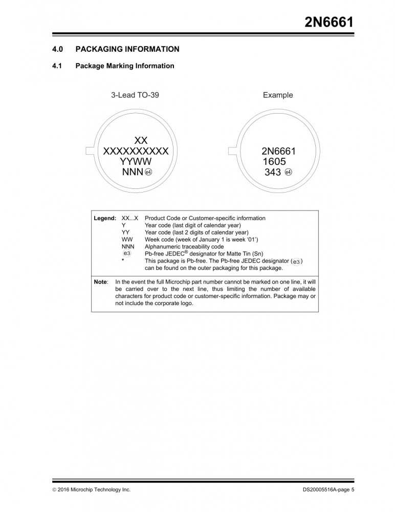 2N6661 datasheet page 5