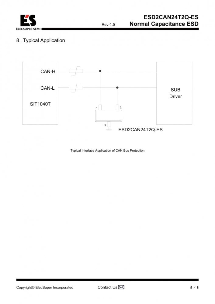 ESD2CAN24T2Q-ES datasheet page 5