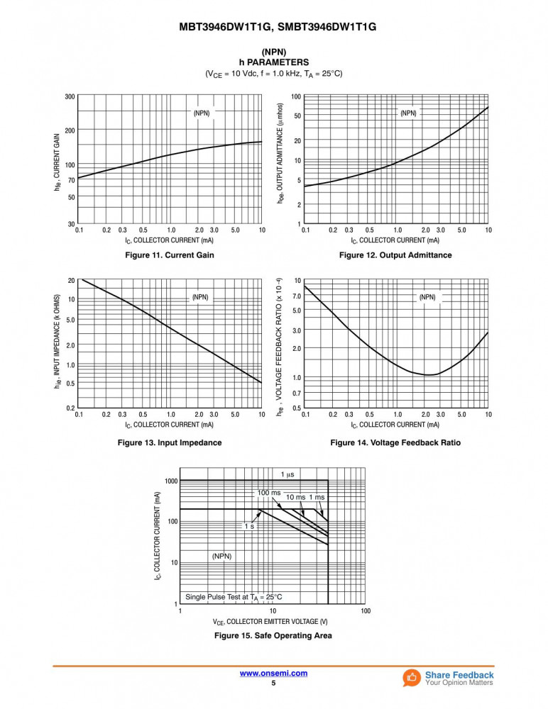 MBT3946DW1T2G datasheet page 5