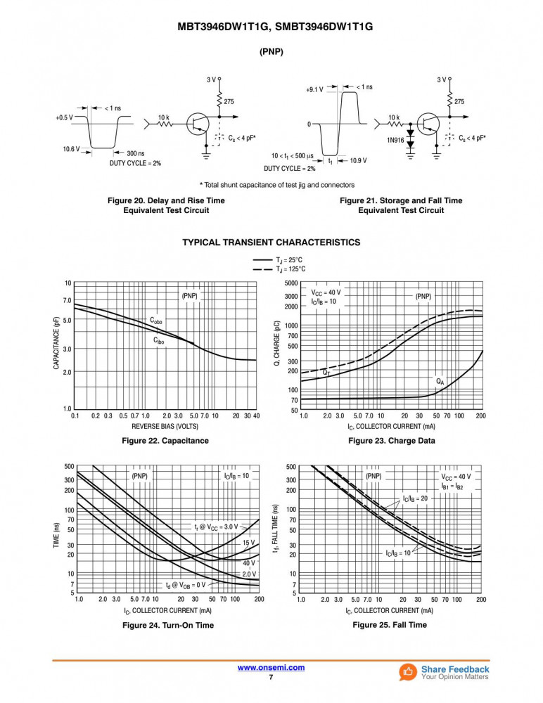 MBT3946DW1T2G datasheet page 7