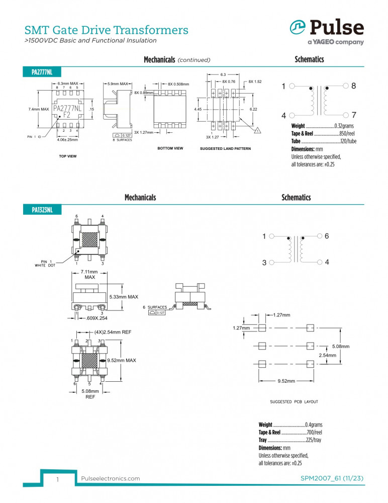 PA0264NLT datasheet page 5