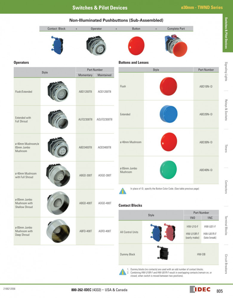 IDEC TWND Series documentation page 5