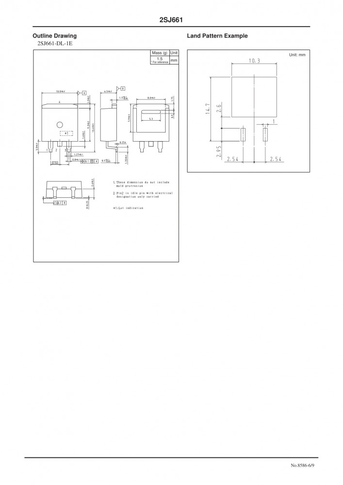 2SJ661 datasheet page 6