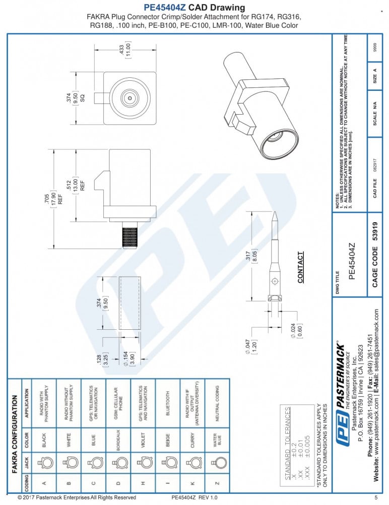 PE45404Z datasheet page 5