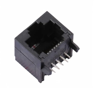 TE Connectivity 2-406549-1 Modular Ethernet Connector Jack