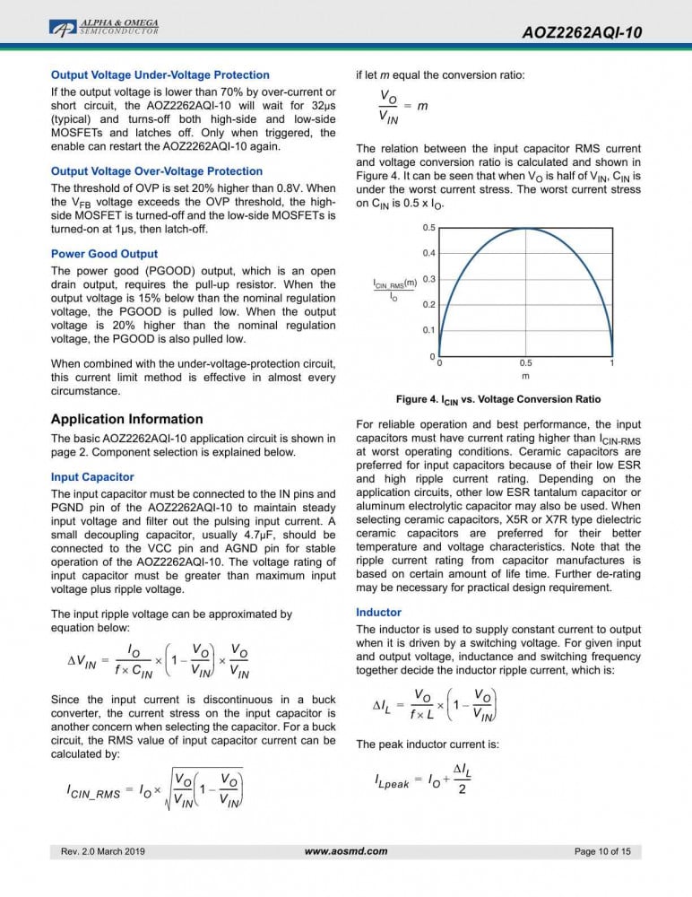 AOZ2262AQI-10 datasheet page 10