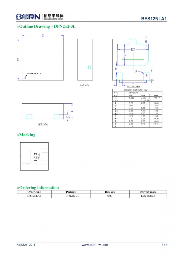 BES12NLA1 datasheet page 4