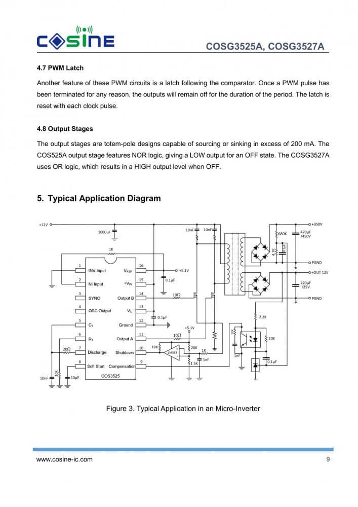 COSG3525ADWR2G datasheet page 9