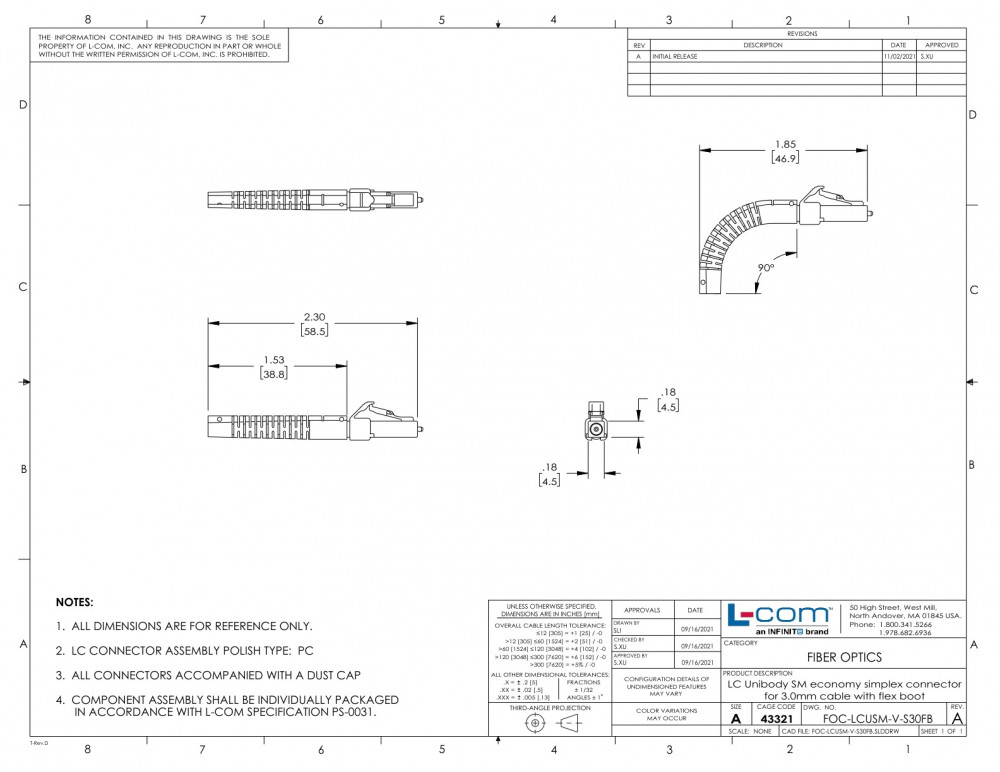 FOC-LCUSM-V-S30FB technical document preview