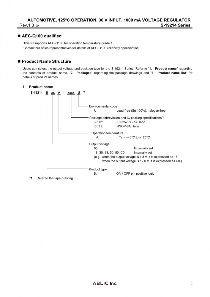 S-19214 datasheet page 3