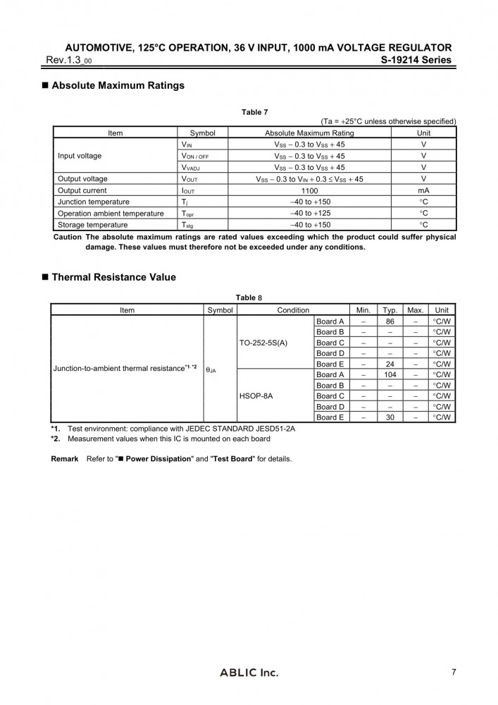 S-19214 datasheet page 7