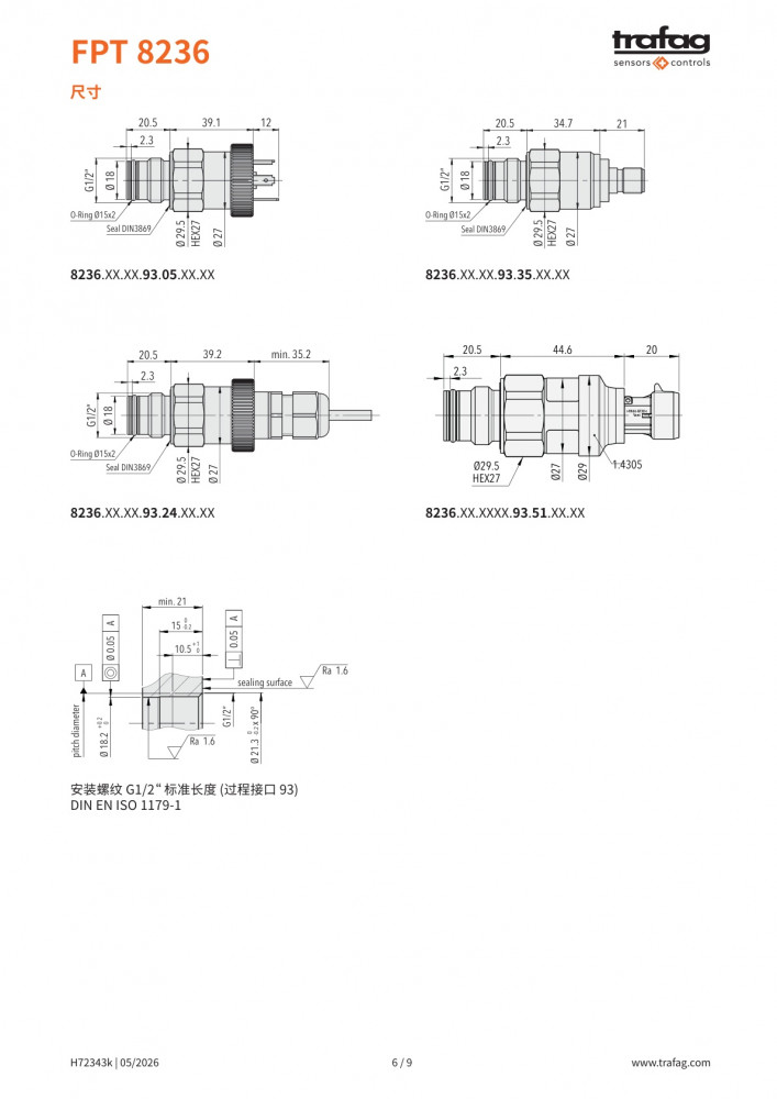Trafag 8236 product document page 6