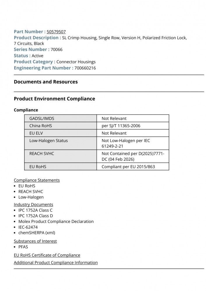 Product document image, page 1
