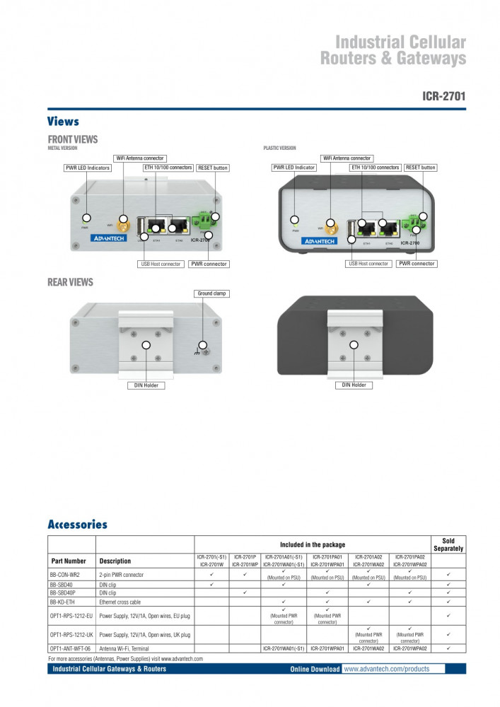 ICR-2701P technical document page 3