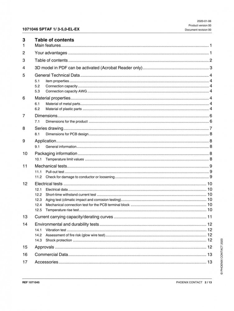 Phoenix Contact 1071046 datasheet page 2
