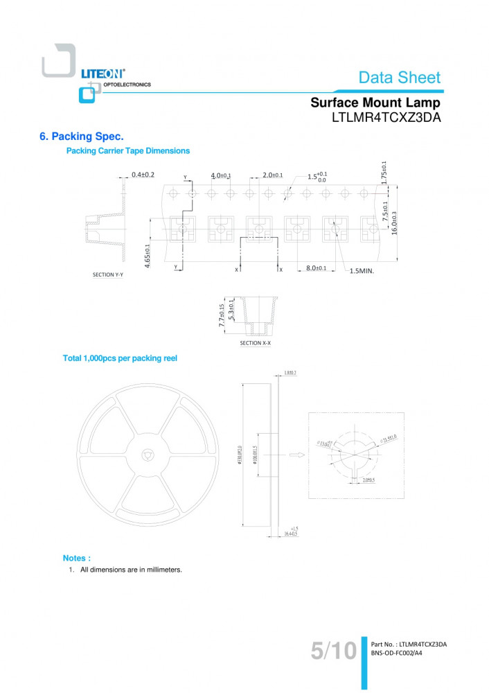 LTLMR4TCXZ3DA datasheet page 6