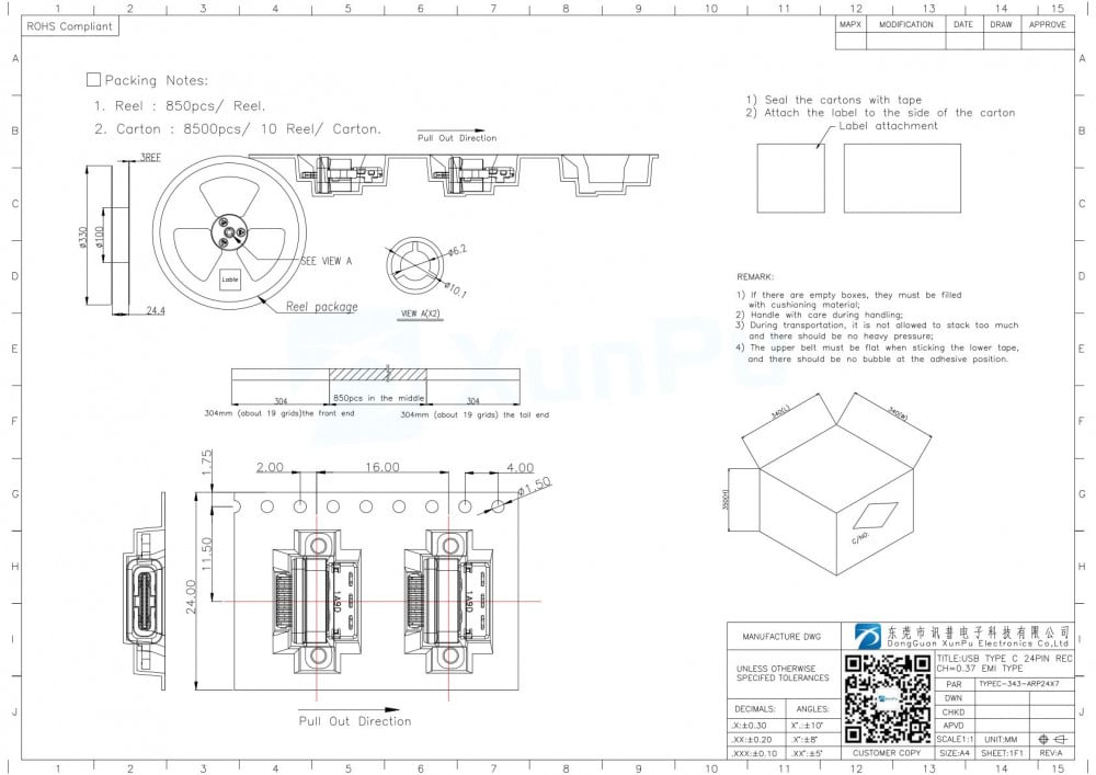 TYPEC-343-ARP24X7 technical drawing page 3