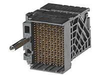Impact 100 Ohm 6 Pair RAM Right-Angle Header, Unguided, Open Endwall, 14  Columns, 252 Circuits, Pin Length 4.90mm, Plated Through Hole Dimension  0.39mm, Lead Free