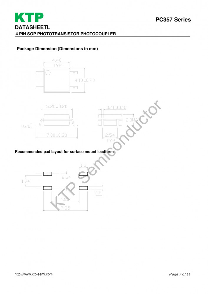 PC357C datasheet page 7