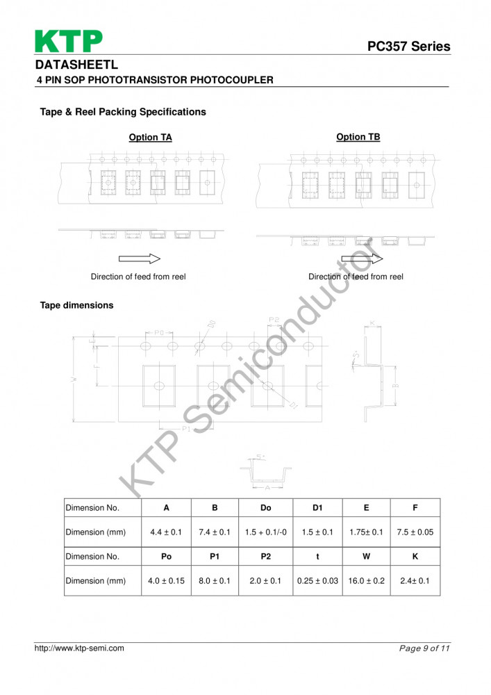 PC357C datasheet page 9