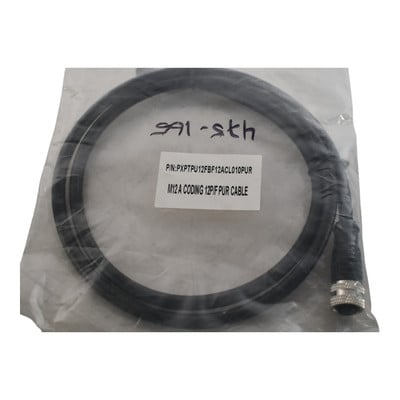 Bulgin PXPTPU12FBF12ACL010PUR Circular Cable Assembly for sale