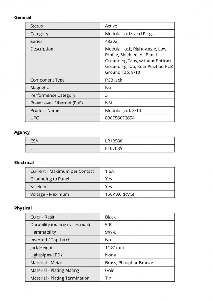 Product document image, page 2