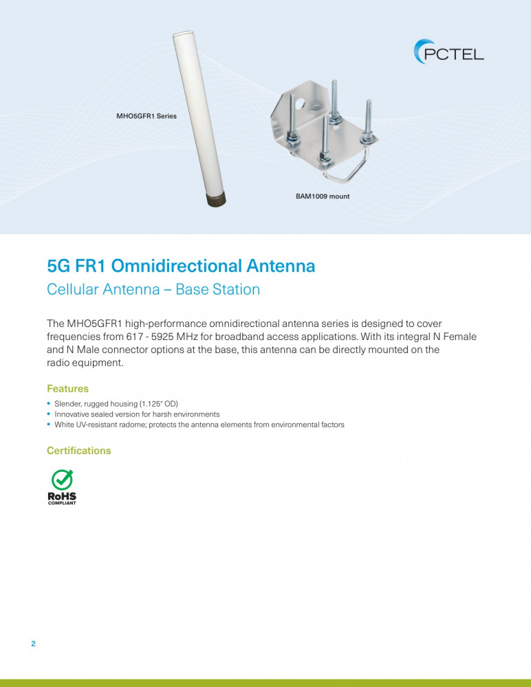 MHO5GFR1 technical document page 2