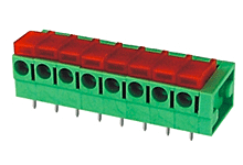 3.50mm Pitch Beau Eurostyle Fixed Mount PCB Terminal Block, 24 Circuits