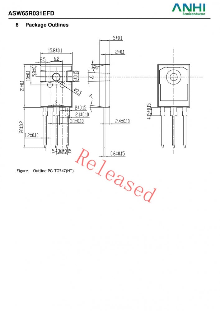 ASW65R031EFD datasheet page 10