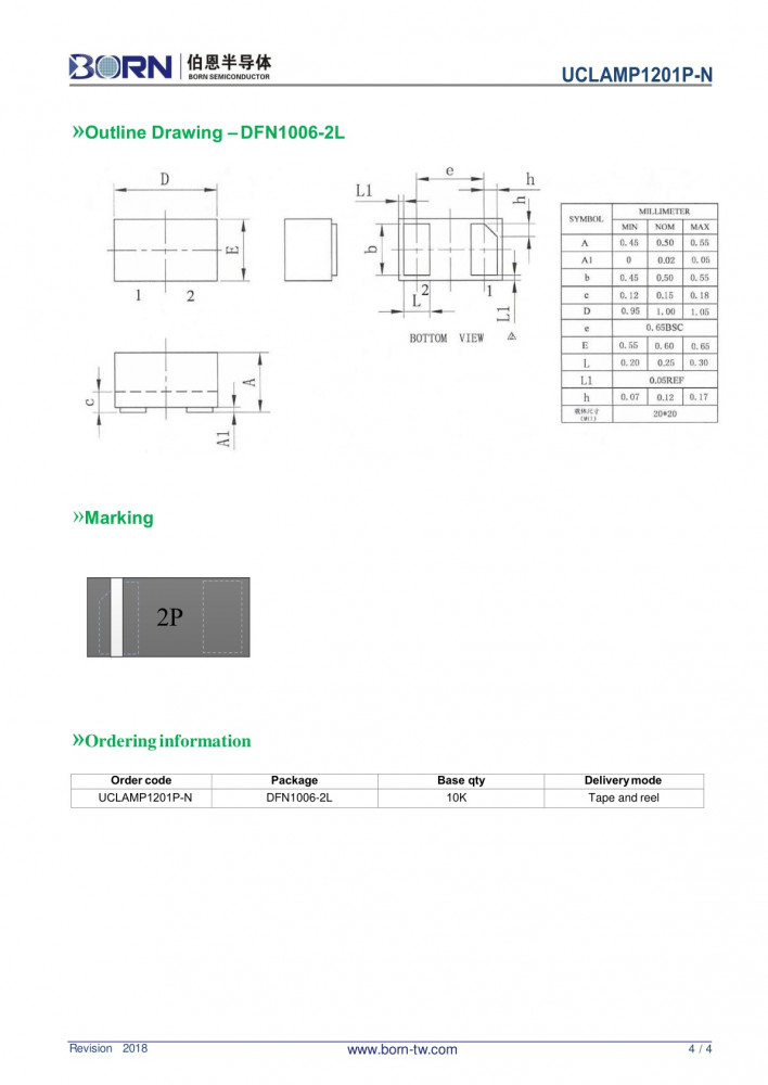 UCLAMP1201P-N datasheet page 4