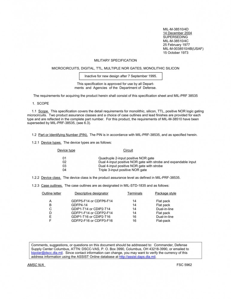 5427/BDA datasheet page 2