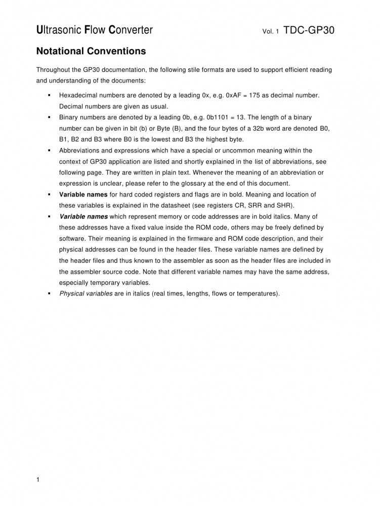 TDC-GP30 datasheet preview, page 3
