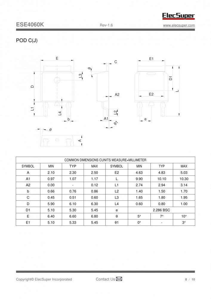 ESE4060K datasheet page 8