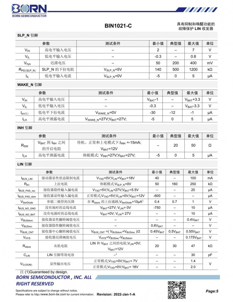 BIN1021S-C datasheet page 5