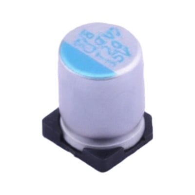 Lelon OVZ471M1CTR-1013 Aluminum-Polymer Capacitor