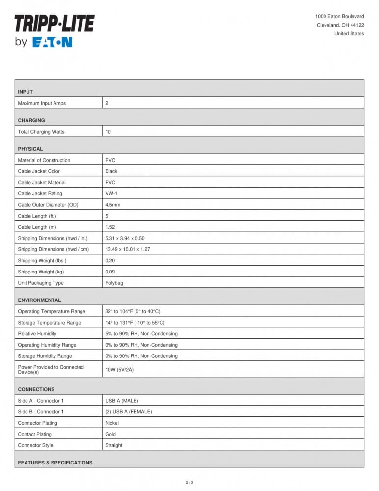 EATON U024-005-DSK2 technical document page 2