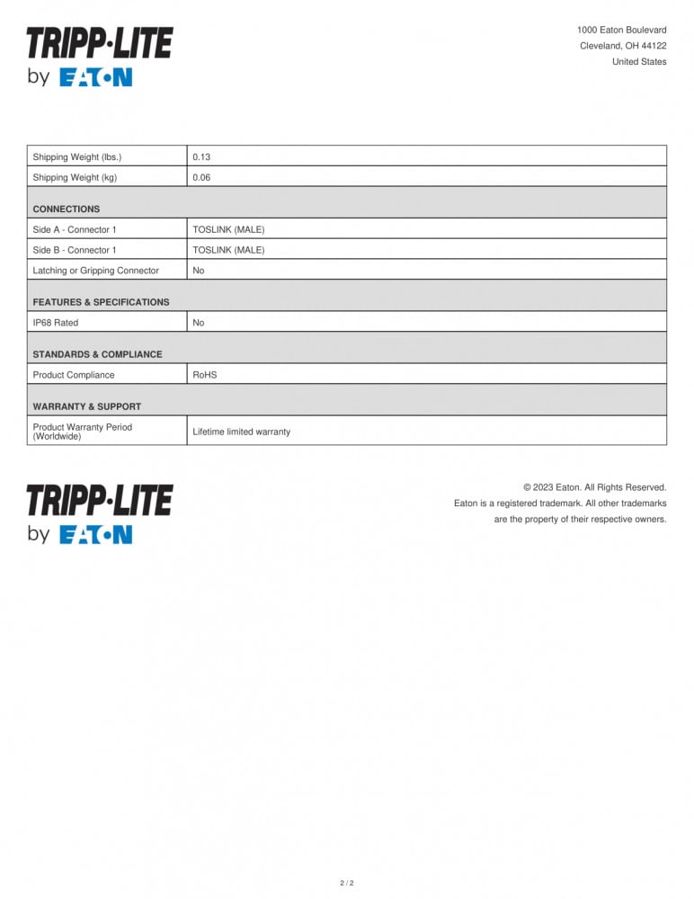 A102-03M technical document page 2