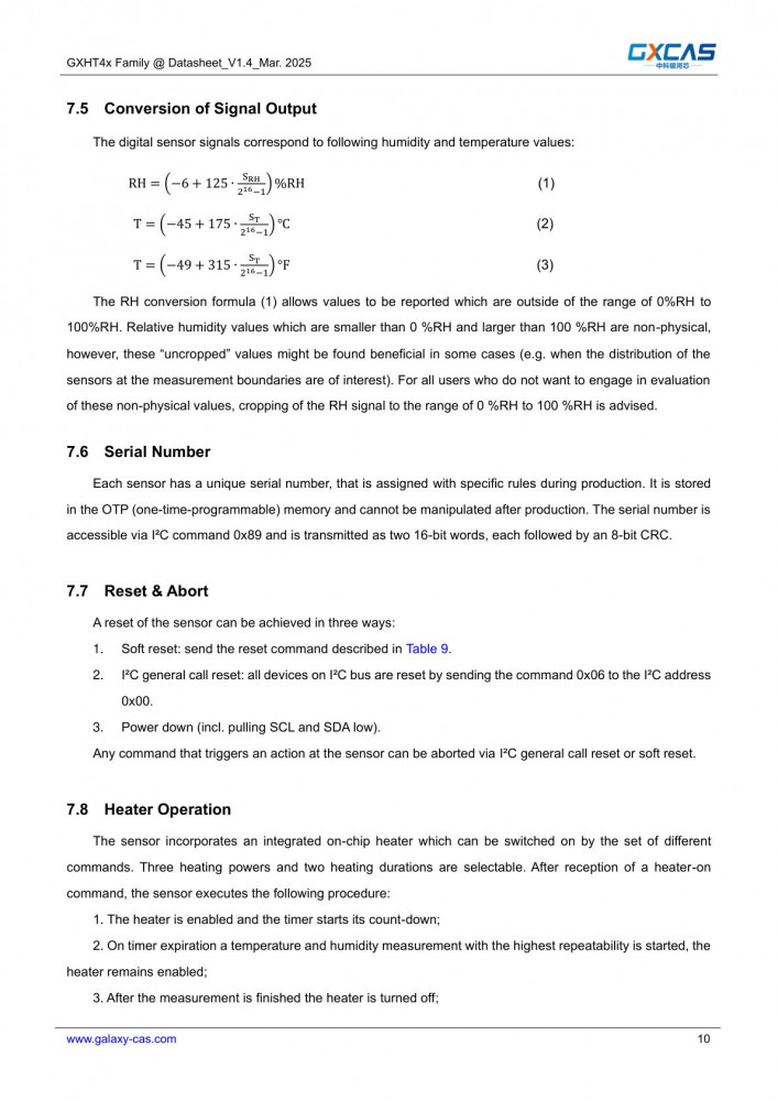 GXHT40AD datasheet page 10