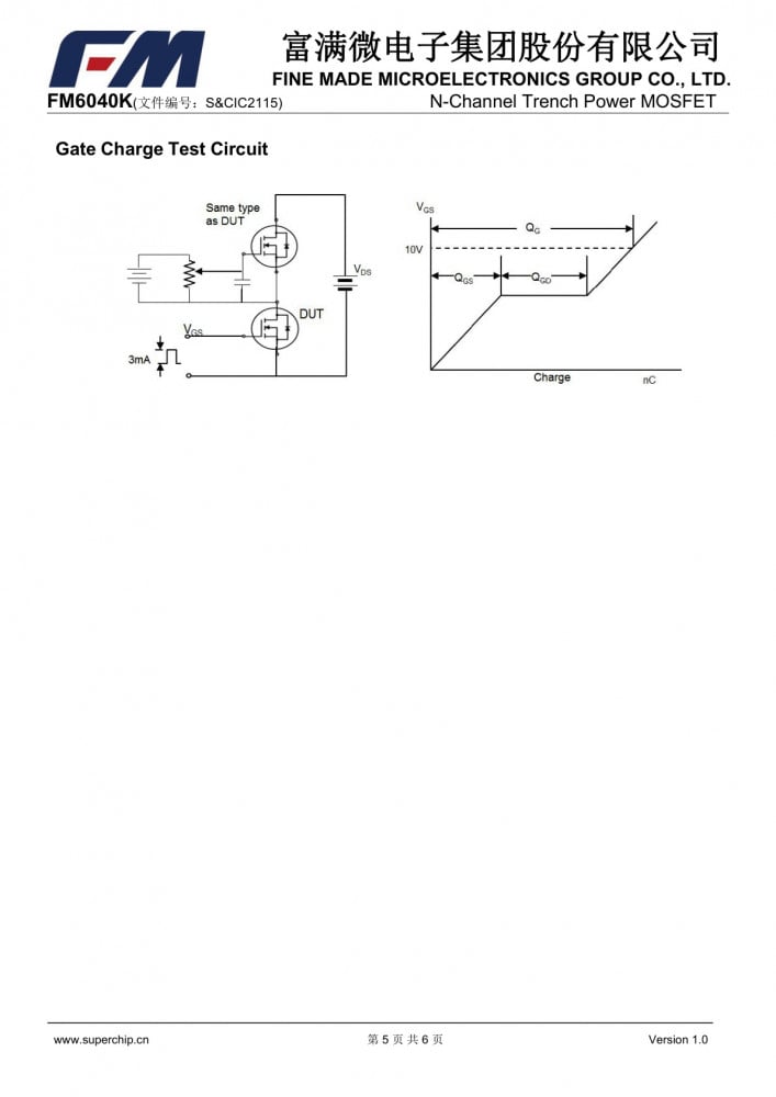 FM6040K datasheet page 5