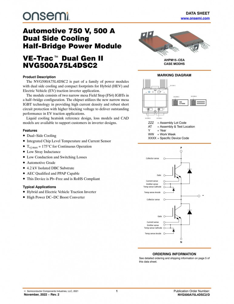 NVG500A75L4DSC2 datasheet page 1