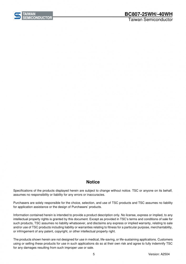 BC807-40WH datasheet page 5