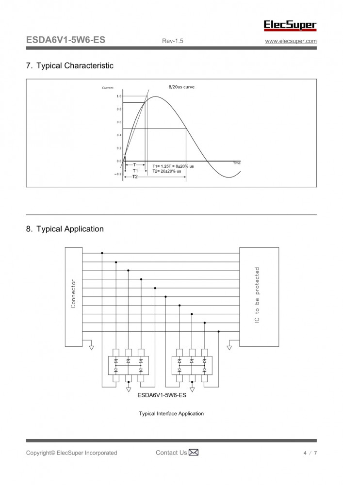 ESDA6V1-5W6-ES datasheet page 4