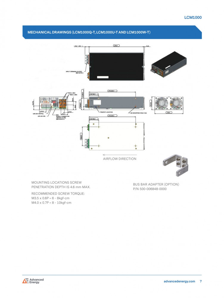 LCM1000 document page 7