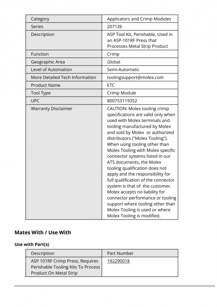 Product document image, page 2