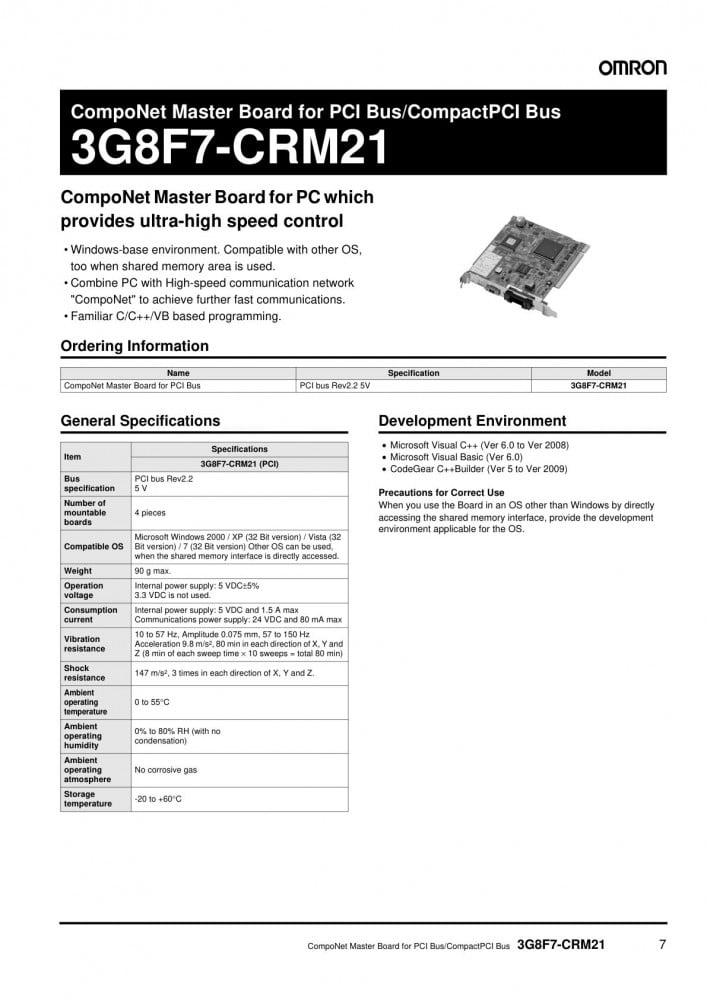 OMRON CompoNet document page 9
