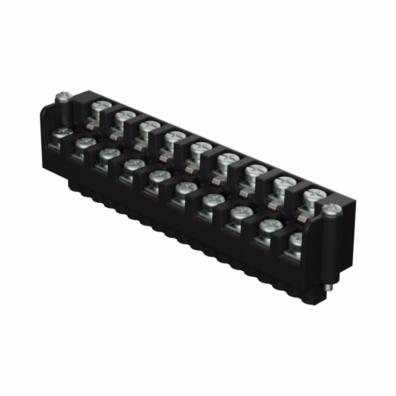 5.08mm Pitch Beau EuroMate Pluggable Terminal Block, Dual Level, 90° Wire Entry, with Retention Screws, 19 Circuits for sale