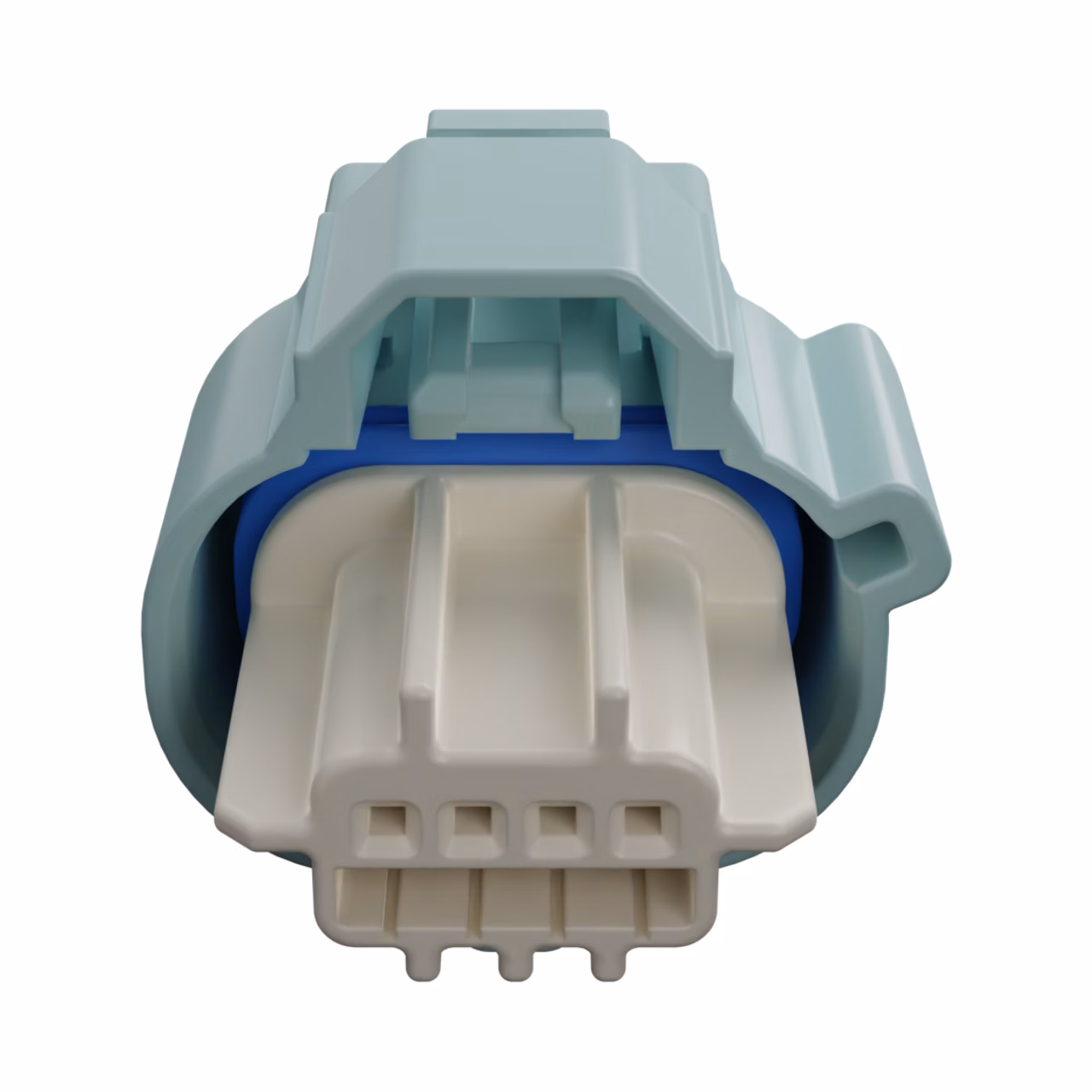 Squba Sealed Receptacle Assembly, 1.80mm Pitch, Single Row, 4 Circuits, Mint for sale
