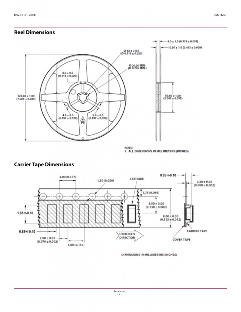 HSMR-C191-S0000 datasheet page 7
