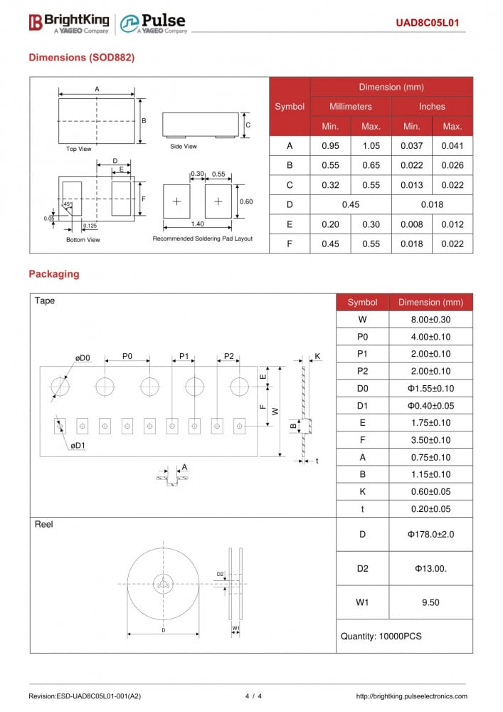 UAD8C05L01 datasheet page 4